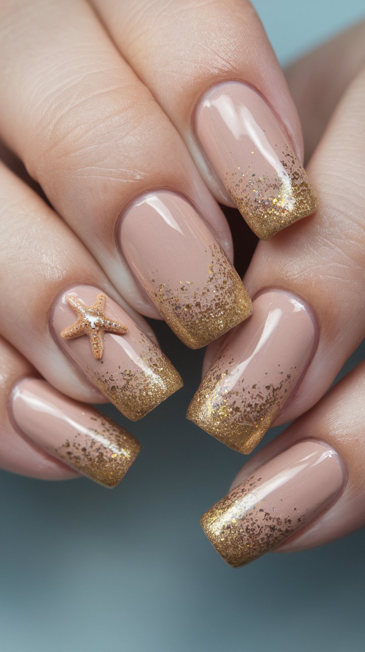 25 Sand and Shells Beach Nail Designs – Dollar Walk Runway