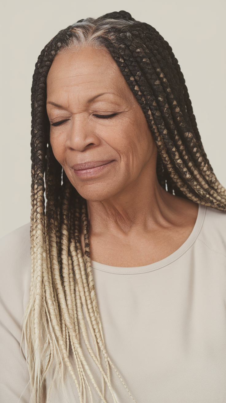 23 Braided Hairstyles For Black Women Over 50 – Dollar Walk Runway